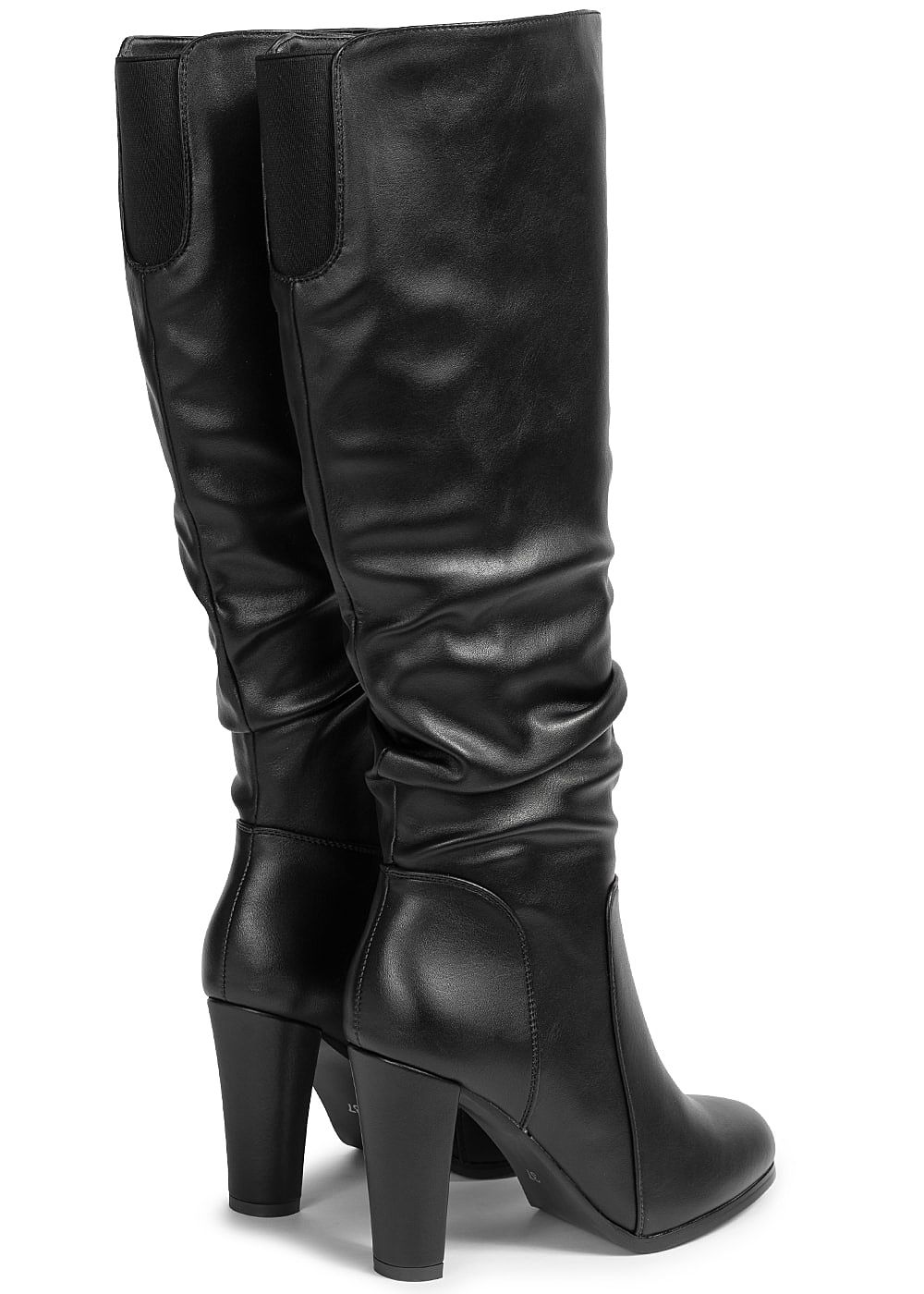 Seventyseven Lifestyle Damen Stiefel Absatz 9cm Kunstleder Zipper ... Seventyseven Lifestyle Damen Stiefel Absatz 9cm Kunstleder Zipper ...